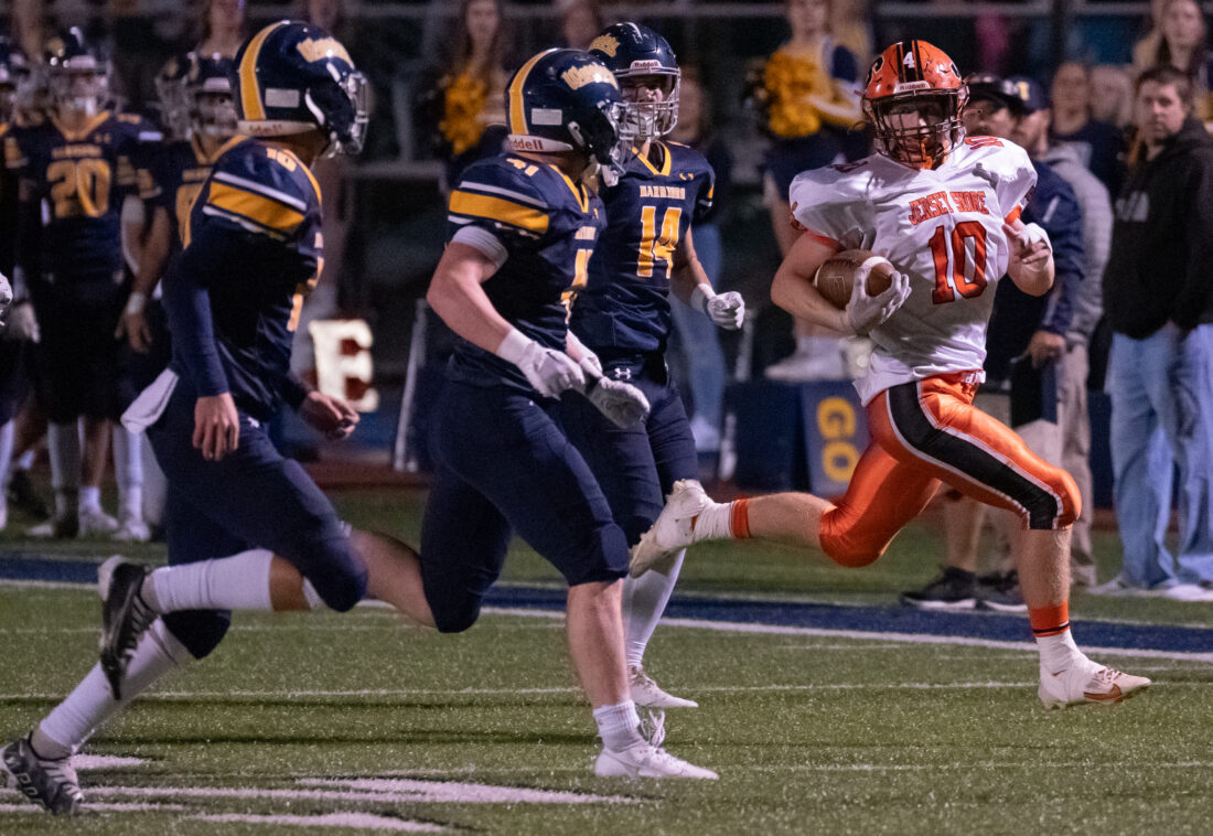 Dathan Tyson catches 16 passes as Shore defeats Montoursville at ...